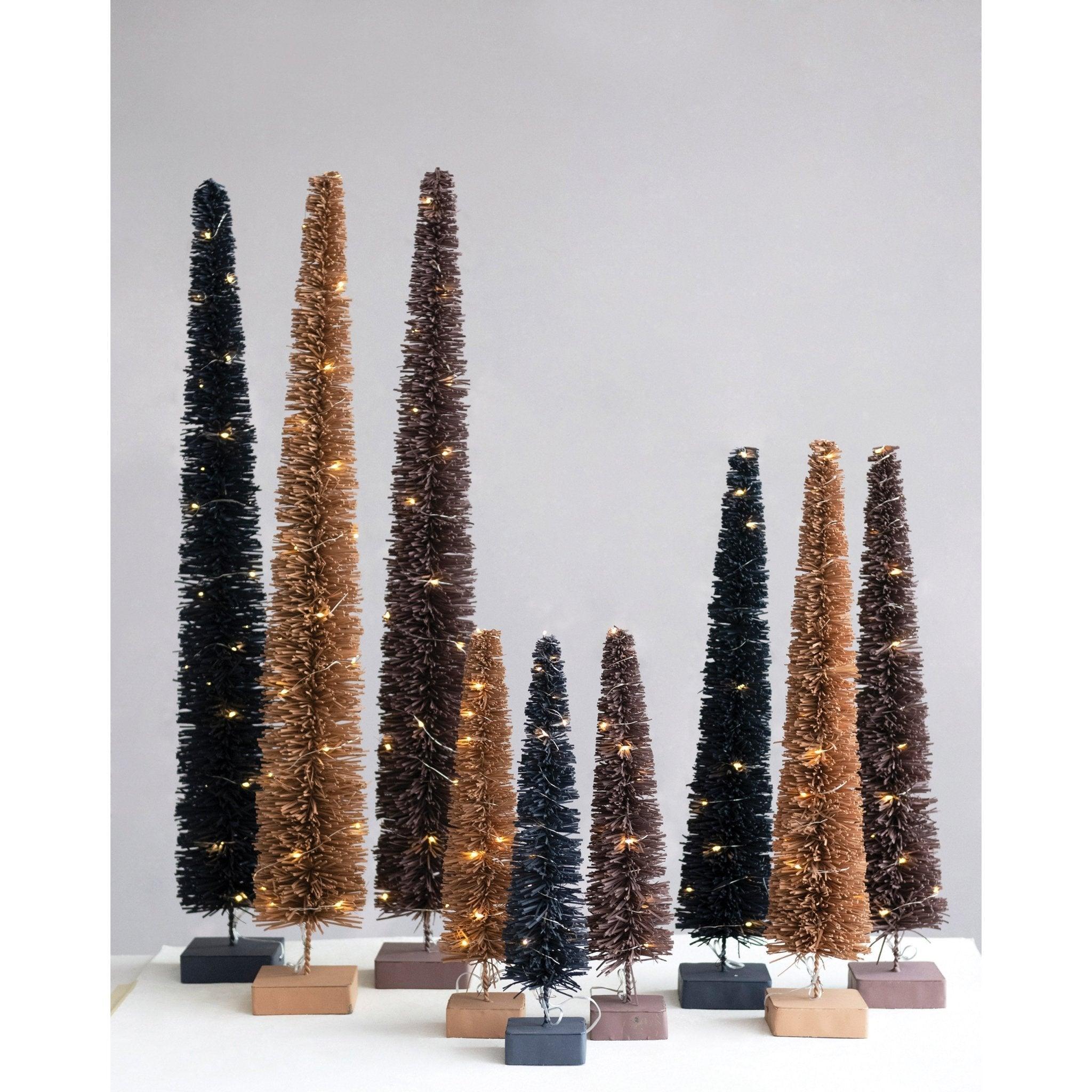 Rattan Tree with Lights in Navy – Mae It Be Home